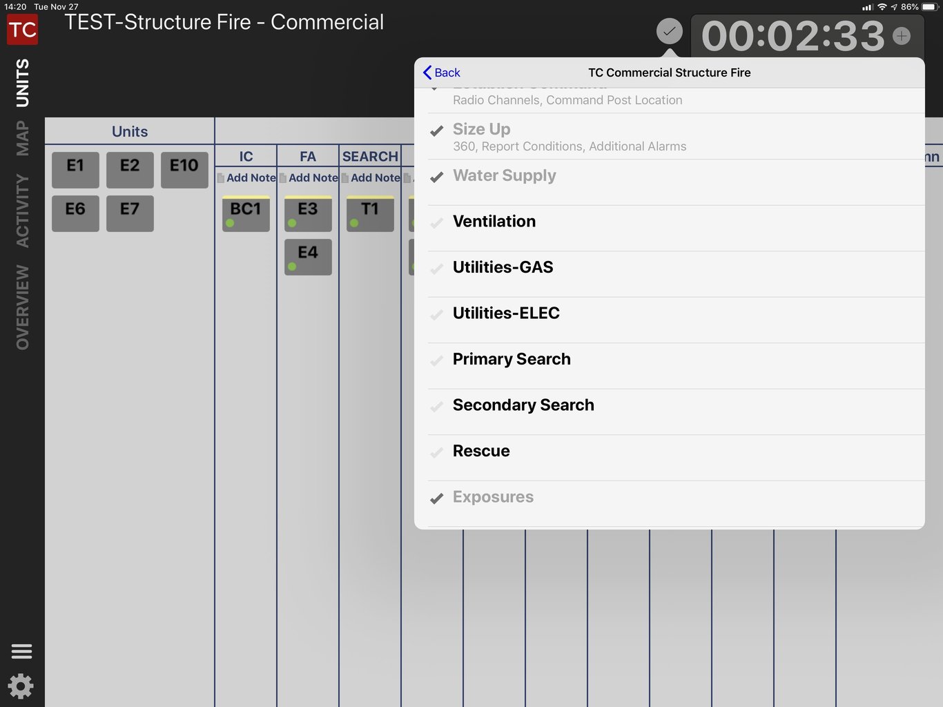 Tablet Command MDT with Incident Management
