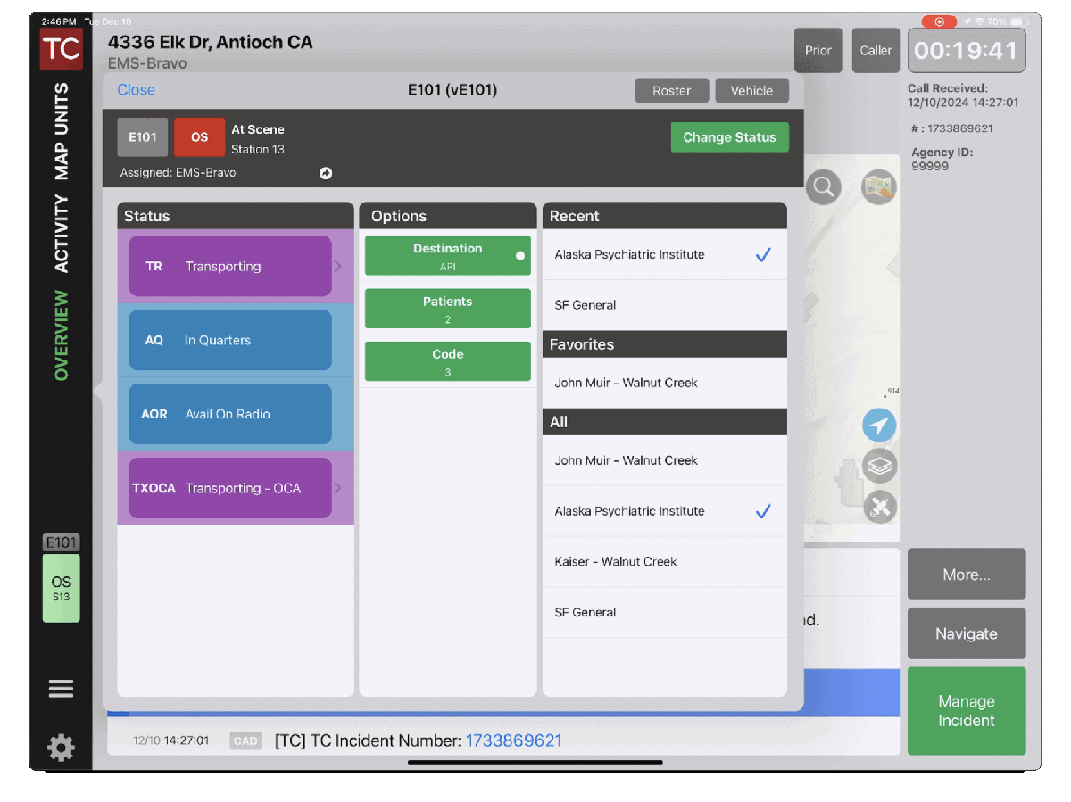 Tablet Command and TC Mobile 3.9